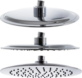 Erga Erga, SLIM sprchová hlavice o průměru 25cm, chromová, ERG-YKA-BP.BRG25-CHR