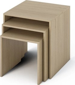 Casarredo - Komfort nábytek Konferenční stolek NELA set 3 kusů, sonoma