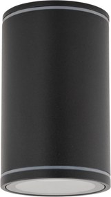 TK Lighting Černé stropní svítidlo Flare 63mm pro žárovku GU10 TK10583