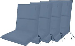 Doppler CITY 4420 - set 4 ks polstrů na křeslo s nízkým opěradlem