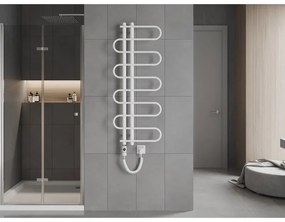Mexen Kiso, elektrické topné těleso 1200 x 500 mm, 300 W, bílá, W114-1250-500-2300-20