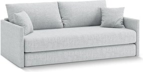 Světle šedá žinylková rozkládací pohovka 209 cm Shannon – Cosmopolitan Design