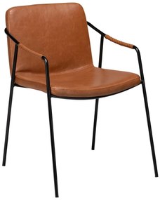OnaDnes -20% ​​​​​Dan-Form Hnědá koženková jídelní židle DAN-FORM Boto
