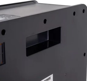 Elektrický krb KAMINER 2000 W – efekt hořícího ohně