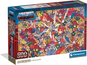 CLEMENTONI Puzzle Vládci vesmíru / 500 dílků / 49 x 36 cm