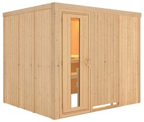 Interiérová finská sauna 231x196 cm Lanitplast