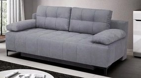 Casarredo - Komfort nábytek Rozkládací pohovka NOMINA s úložným prostorem, Sawana 21 šedá