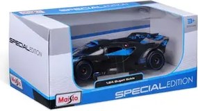 Maisto - Bugatti Bolide, metal černo-modrá, 1:24