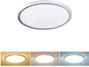 LED stropní světlo odolné vůči vlhkosti WO825 - průměr 22 cm, bílá
