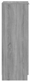 Botník šedý sonoma 30 x 35 x 100 cm kompozitní dřevo - Default Title