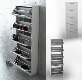 Casarredo Botník GIZMO 5 bílá/bílý lesk
