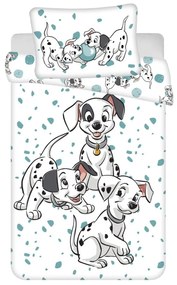 Povlečení do postýlky 101 Dalmatianů Play baby 100x135, 40x60 cm