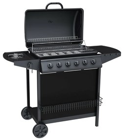 Tepro 3309 Plynový gril Hampton 6, 6 hořáků, 123 x 55 x 98 cm