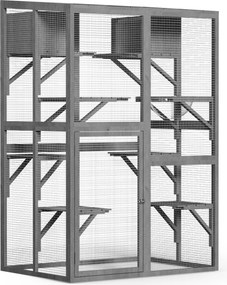 Výběh pro zvířata Wiltec – 116 × 82 × 175,7 cm (65454)