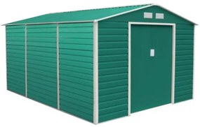 Plechový domek na zahradu G21 GAH 1300, zelený