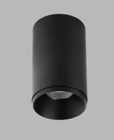 TUBUS , stropní LED svítidlo přisazení - bodovka Led2 Barva: Černá Typ A, Chromatičnost: 4000K, Konfigurace: Dali