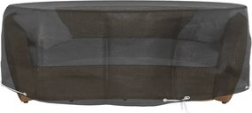 Plachty na zahradní nábytek 2 ks 8 oček Ø 188 x 50 cm kulaté 3155384