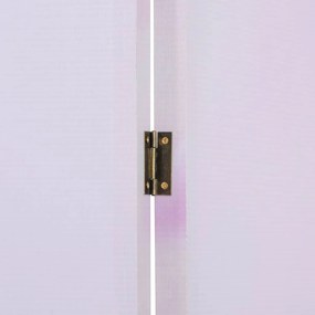 Skládací paraván 200 x 170 cm květina 240479