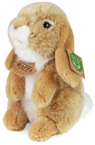 Rappa Plyšový králík béžový stojící 18 cm ECO-FRIENDLY