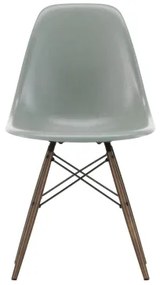 Eames Fiberglass chair DSW tmavě lakovaný javor sea foam Vitra