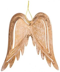Ima Dekor Kovová andělská křídla zlatá velká