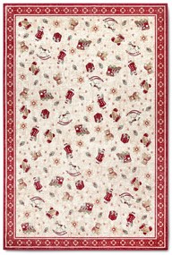 Villeroy & Boch Kusový koberec Toy's delight se střiženým vlasem 106217 Red, Multicolor, 160x230, červená, obývací pokoj