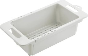 METALTEX Nastavitelný odkapávač, posuvný organizér do dřezu - DRAINFLEX, 35 - 52 cm
