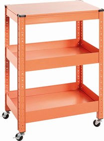 XXXLutz SERVÍROVACÍ VOZÍK, oranžová, 50/32/75 cm - Barové vozíky - 001931021304