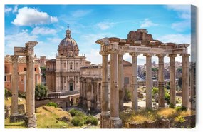 Obraz Forum Romanum 3D Nedostatek Nedostatek Přírodní plátno 120x80