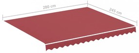 Plachta na markýzu 280 x 245 cm Dekorhome Krémová