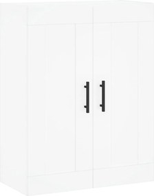 Skříň highboard bílá 69,5 x 34 x 180 cm kompozitní dřevo 3199577