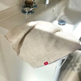 Lněný ručník / osuška - Oatmeal Rozměr mix: 47x70 cm