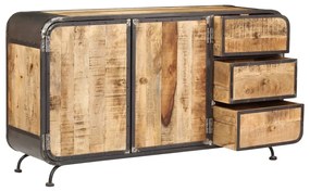 Příborník 140 x 40 x 80 cm masivní mangovníkové dřevo - Default Title