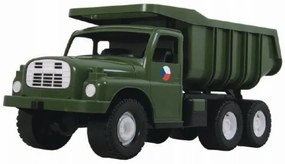 Auto Tatra 148 plast 73cm v krabici - khaki vojenská