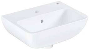 Grohe Start Edge - Umývátko 45x35 cm, s přepadem, otvor pro baterii, alpská bílá 39953000