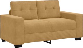 Set pohovek 3 ks Hnědá samet 3324646
