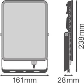 LED reflektor LEDVANCE Essential 50W 6500K studená bílá IP65