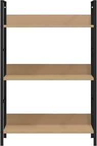 Knihovna se 3 policemi dub 60 x 27,6 x 90,5 cm kompozitní dřevo 288219