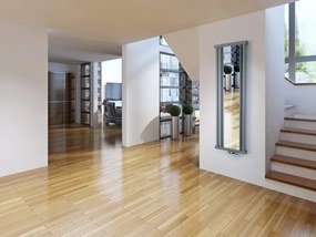 Regnis Kalipso Mirror, topné těleso 500x1200mm se středovým připojením 50mm, 625W, bílá, KALIPSOLUSTRO/1200/500/D5/WHITE