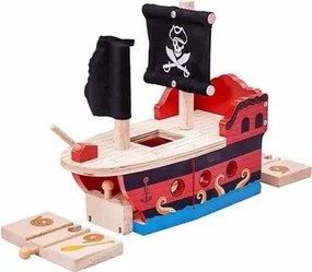Bigjigs Rail Pirátská galéra / od 3 let