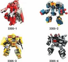 Qman Blast Ranger 3305 sada 4 kusů / Stavebnice / 644 dílků / od 6 let