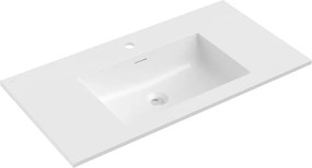 Mexen Otis zápustné umyvadlo 91 x 46,5 cm, bílá lesk - 25189000