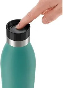 Emsa BLUDROP 0.7L zelená / Termoláhev / nerezová ocel