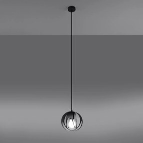 Sollux Lighting Závěsné svítidlo TULOS 1 černé