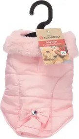 Flamingo Guzzi Kabát pro psy růžový 20cm