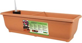 Truhlík samozavlažovací Torenie 60 x 19 x 17 - terakota