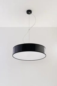 Lustr SOLLUX Arena 45cm E27 3x60W bez zdroje SL.0118 černá