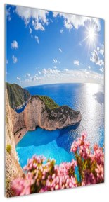 Wallmuralia Vertikální Foto obraz skleněný svislý Zakythos Řecko 50x100