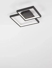 LED stropní svítidlo Porto 32 černé