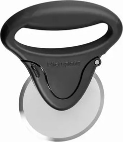 Microplane krájecí kolečko na pizzu černá / ergonomická rukojeť